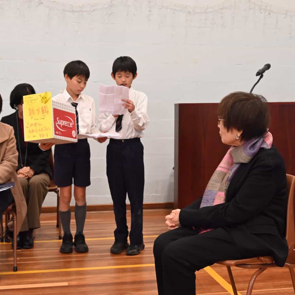 Peace Assembly - Sydney Japanese International School